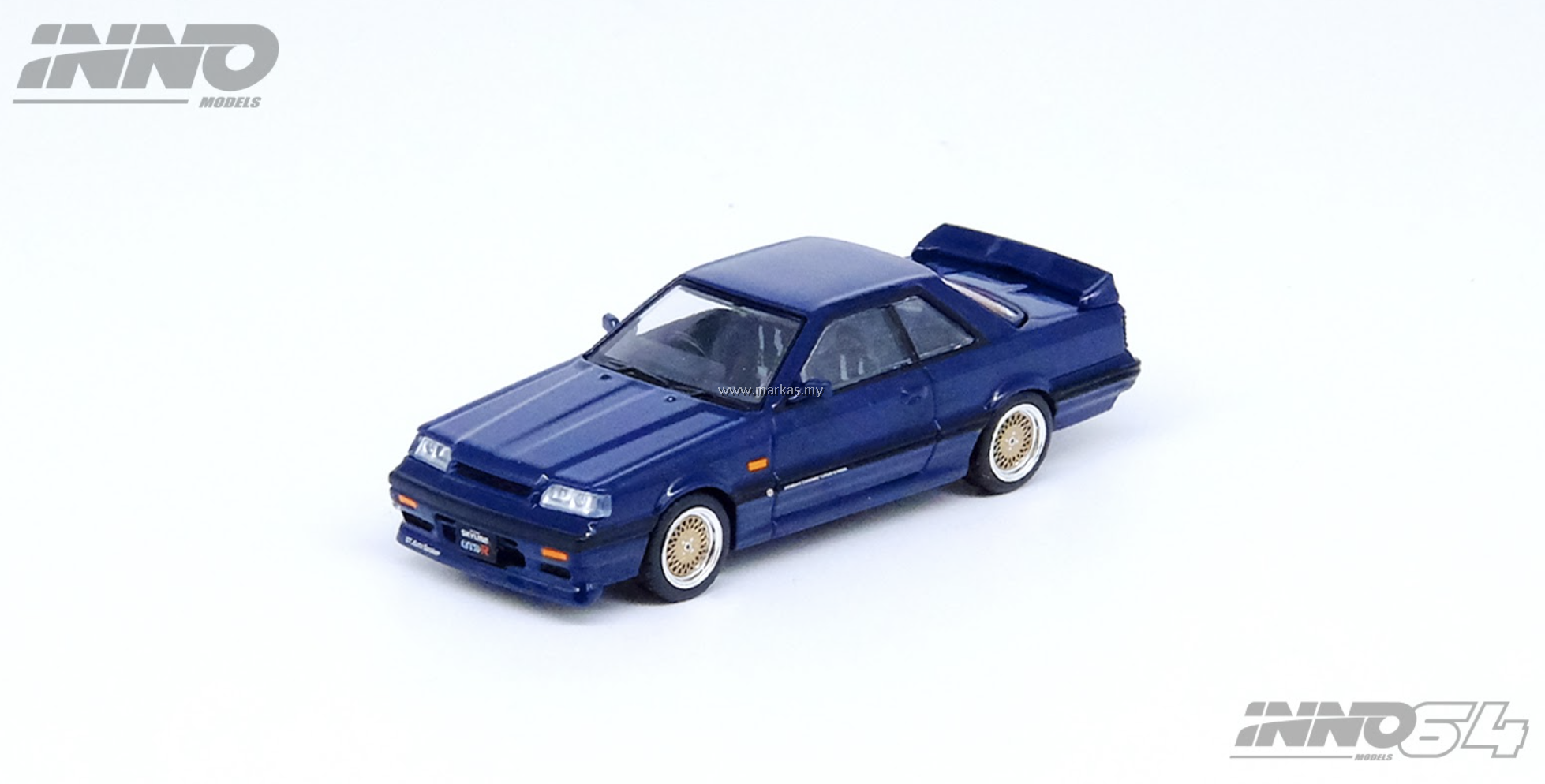INNO MODELS INNO64 1/64 1987 NISSAN SKYLINE R31 GTS-R DARK BLUE