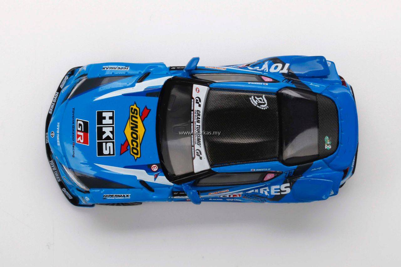 MINI GT JAPAN EXCLUSIVE 1/64 #307 HKS TOYOTA GR SUPRA NO.77 FAT FIVE ...