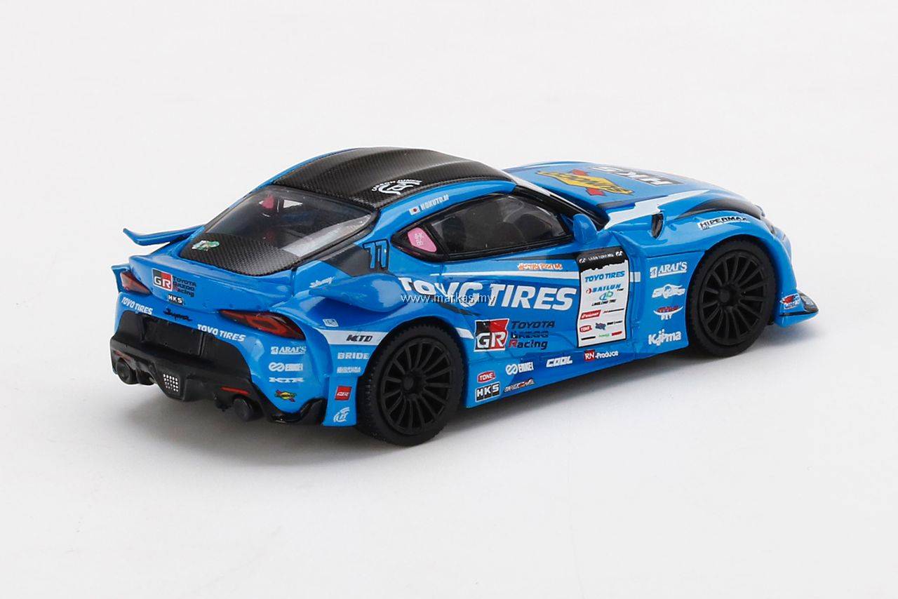 MINI GT JAPAN EXCLUSIVE 1/64 #307 HKS TOYOTA GR SUPRA NO.77 FAT FIVE ...