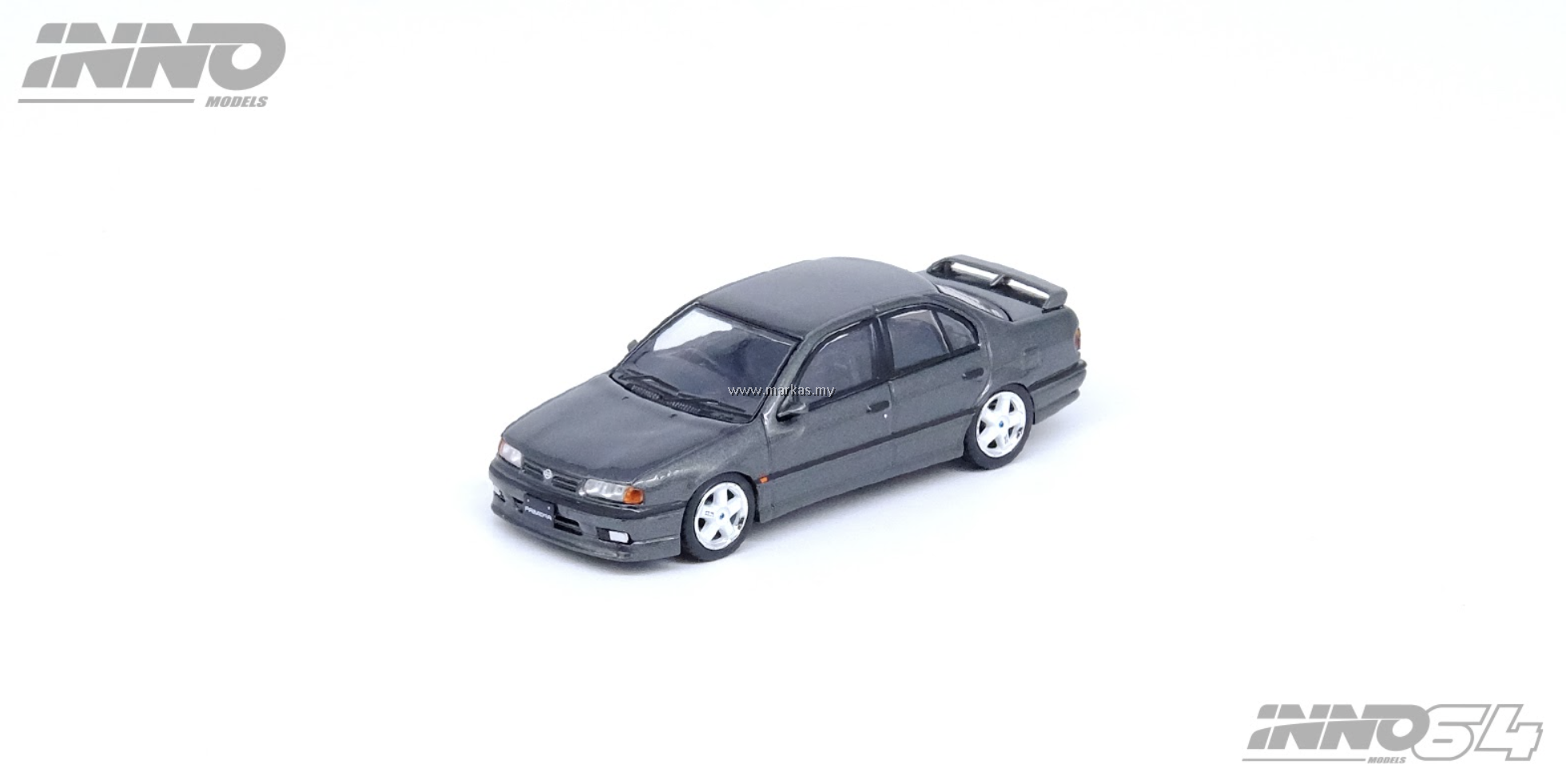 INNO MODELS INNO64 1/64 NISSAN PRIMERA P10 GUN METAL GREY