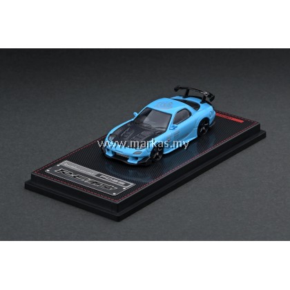 IGNITION MODEL 1/64 IG1949 MAZDA RX-7 (FD3S) RE AMEMIYA LIGHT BLUE