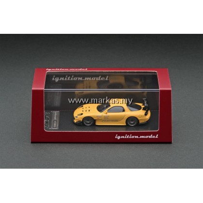 IGNITION MODEL 1/64 IG2062 MAZDA RX-7 (FD3S) RE AMEMIYA MATTE YELLOW