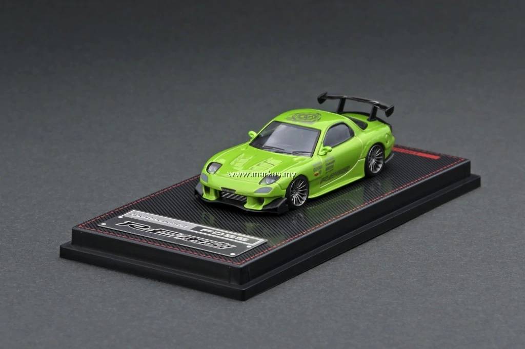 IGNITION MODEL 1/64 IG1947 MAZDA RX-7 (FD3S) RE AMEMIYA GREEN METALLIC