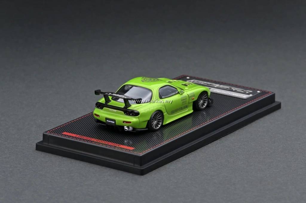IGNITION MODEL 1/64 IG1947 MAZDA RX-7 (FD3S) RE AMEMIYA GREEN METALLIC