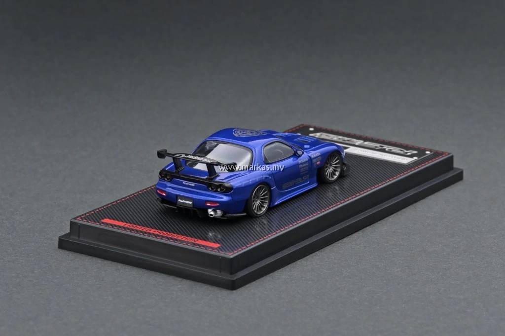 IGNITION MODEL 1/64 IG1951 MAZDA RX-7 (FD3S) RE AMEMIYA BLUE METALLIC