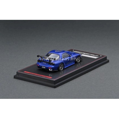 IGNITION MODEL 1/64 IG1951 MAZDA RX-7 (FD3S) RE AMEMIYA BLUE METALLIC