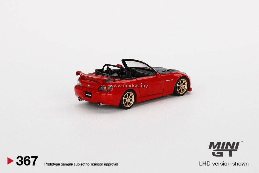 MINI GT 1/64 #367 HONDA S2000 (AP2) MUGEN NEW FORMULA RED