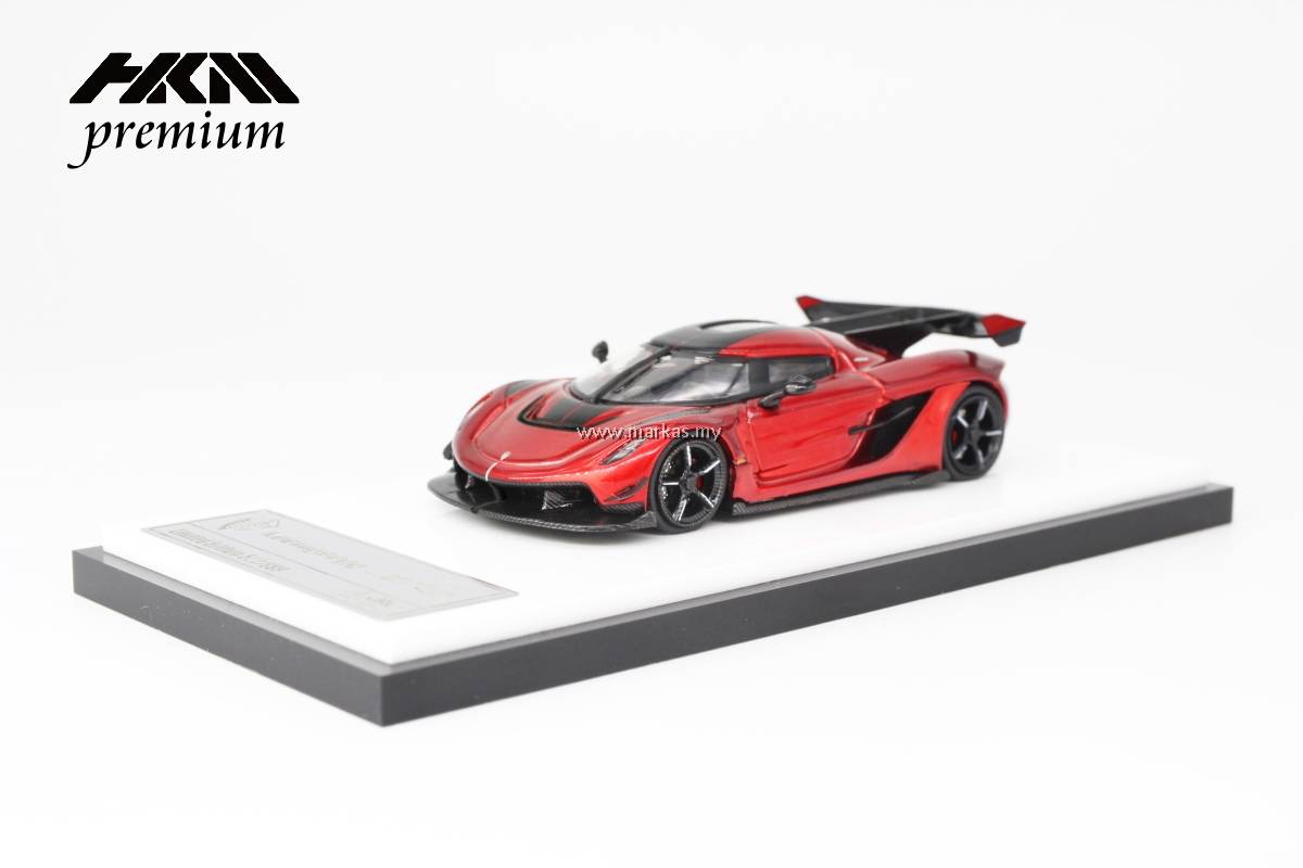HKM PREMIUM 1/64 KOENIGSEGG JESKO CHERRY RED