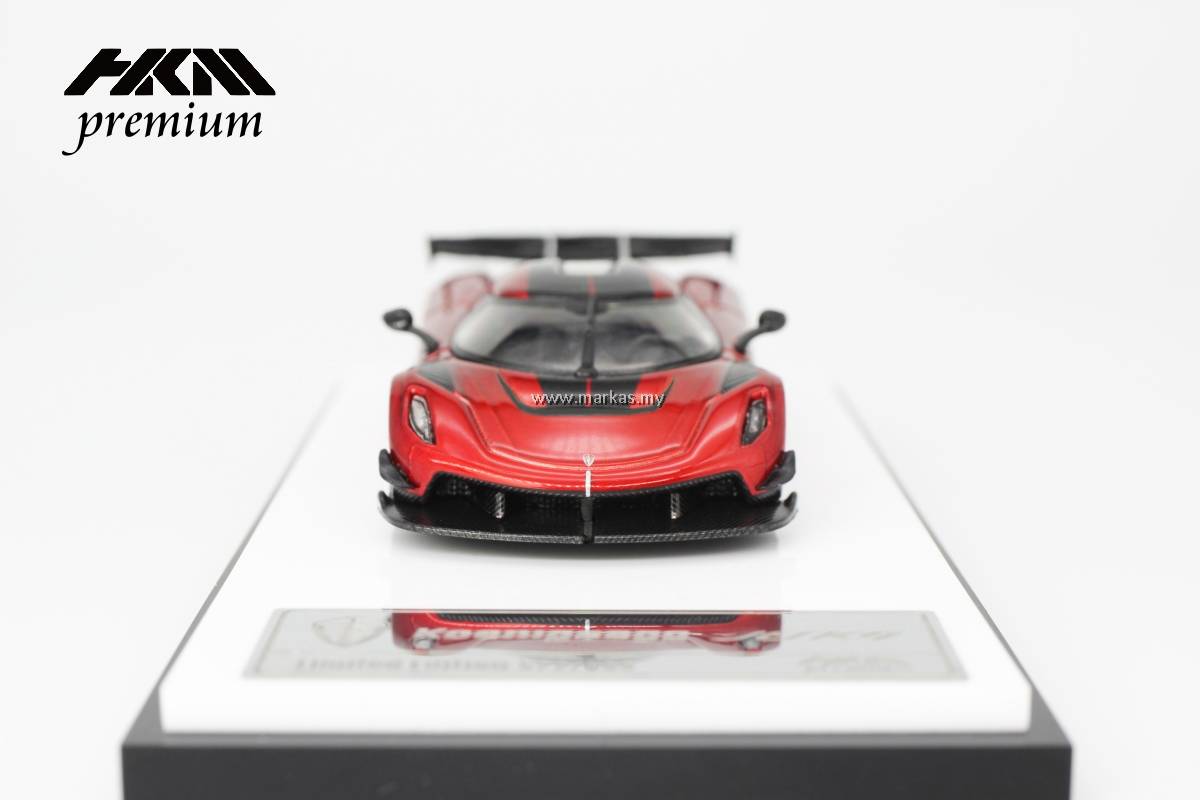 HKM PREMIUM 1/64 KOENIGSEGG JESKO CHERRY RED