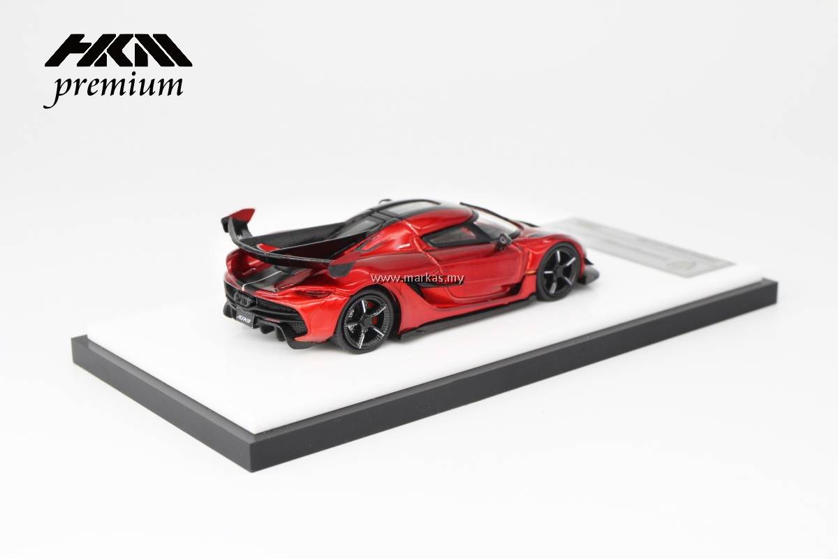 HKM PREMIUM 1/64 KOENIGSEGG JESKO CHERRY RED