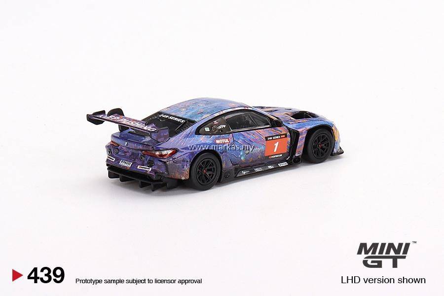 (PO) MINI GT 1/64 #439 BMW M4 GT3 #1 ST RACING 2022 12H MUGELLO WINNER