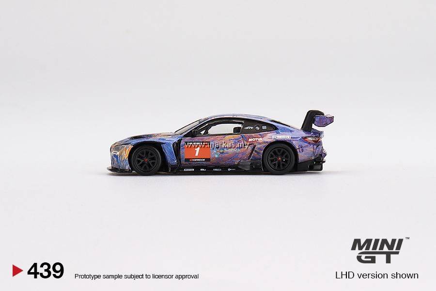 (PO) MINI GT 1/64 #439 BMW M4 GT3 #1 ST RACING 2022 12H MUGELLO WINNER