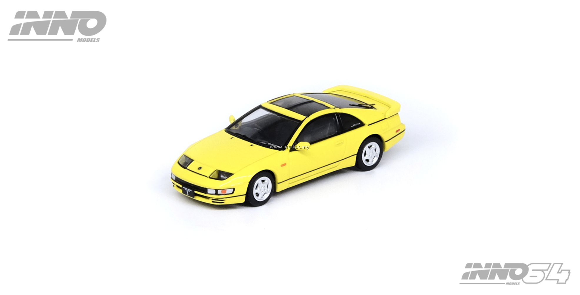 (PO) INNO MODELS INNO64 1/64 NISSAN FAIRLADY Z Z32 YELLOW PEARLGLOW ...
