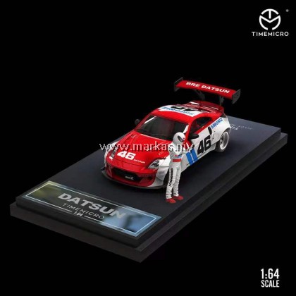TIME MICRO 1/64 DATSUN 350Z BRE 46 WITH FIGURE