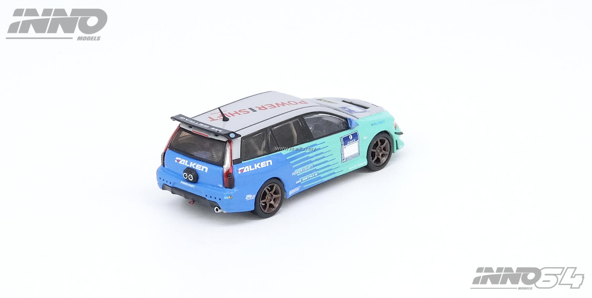 INNO MODELS INNO64 1/64 MITSUBISHI LANCER EVOLUTION IX WAGON FALKEN LIVERY