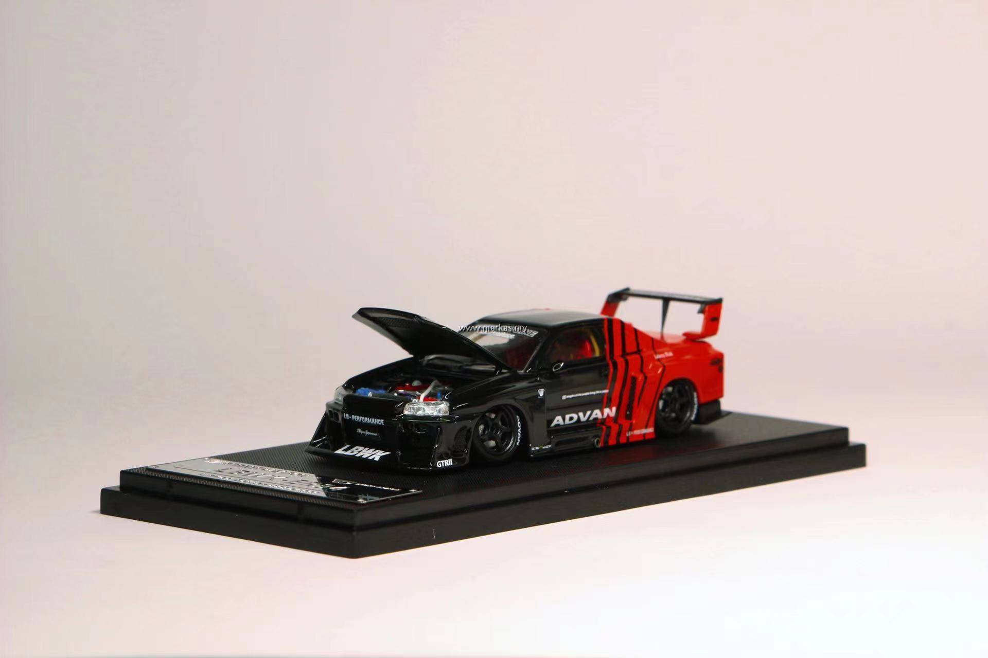 (PO) STREET WEAPON 1/64 LBWK LB SUPER SILHOUETTE ER34 ADVAN