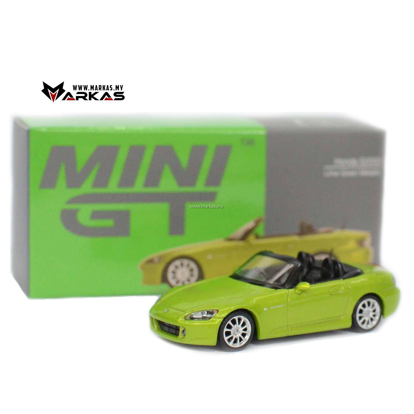 MINI GT 1/64 #396 HONDA S2000 (AP2) LIME GREEN METALLIC
