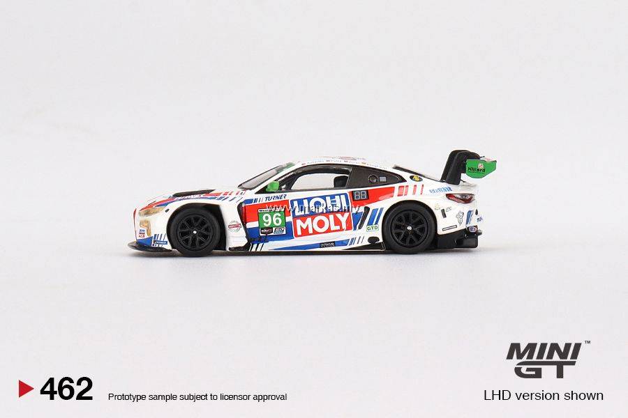 (PO) MINI GT 1/64 #462 BMW M4 GT3 #96 TURNER MOTORSPORTS 2022 IMSA ...