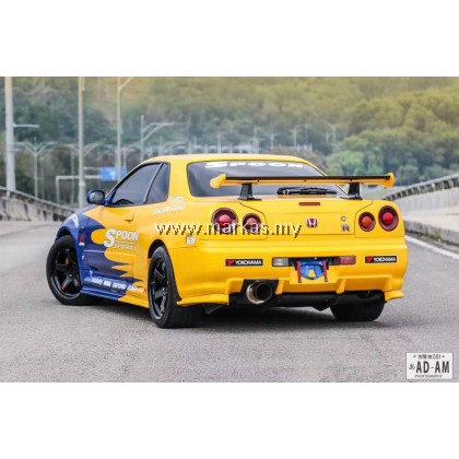 (PO) STANCE HUNTERS X GHOST PLAYER 1/64 NISSAN SKYLINE GT-R R34 HKS ...