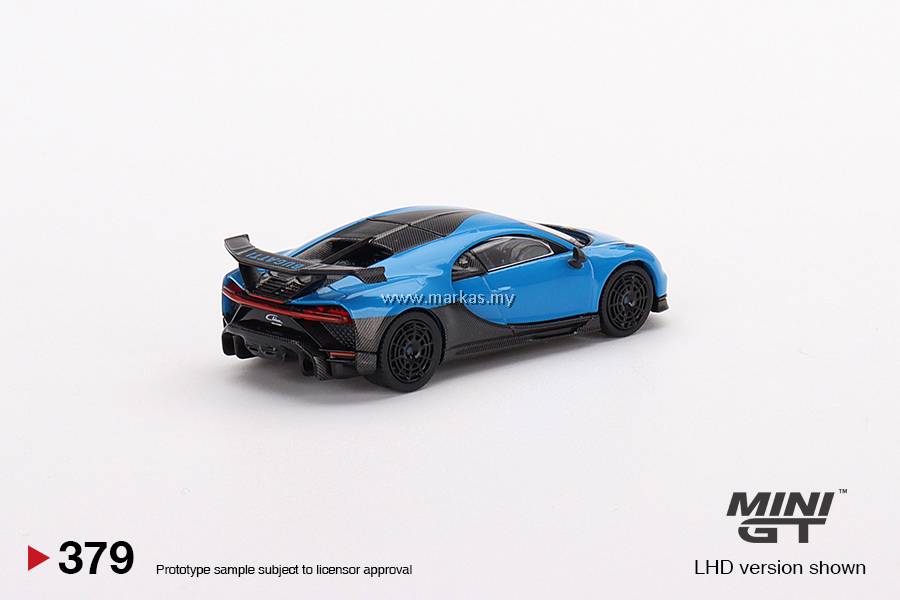 MINI GT 1/64 #379 BUGATTI CHIRON PUR SPORT BLUE