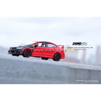 INNO MODELS INNO64 1/64 HONDA CIVIC TYPE-R FD2 MUGEN RR EXPERIMENTAL SPEC 2008