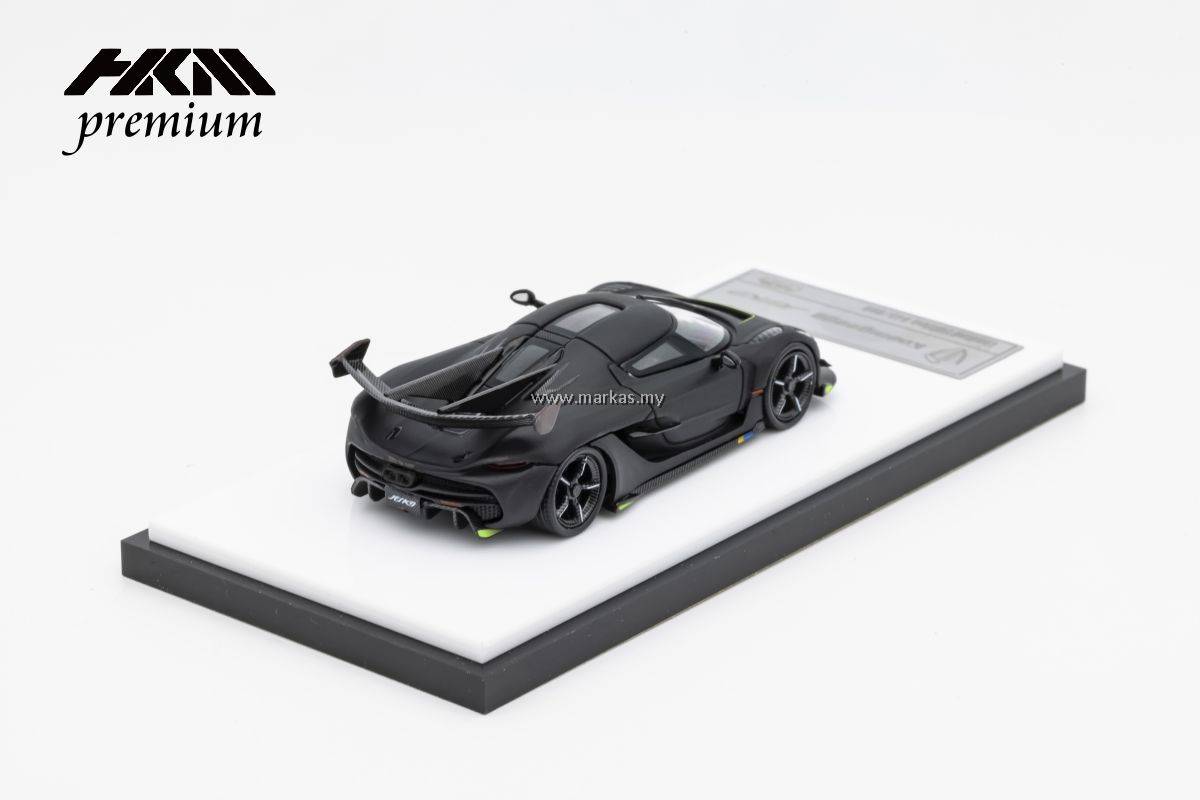 HKM PREMIUM 1/64 KOENIGSEGG JESKO MATTE BLACK