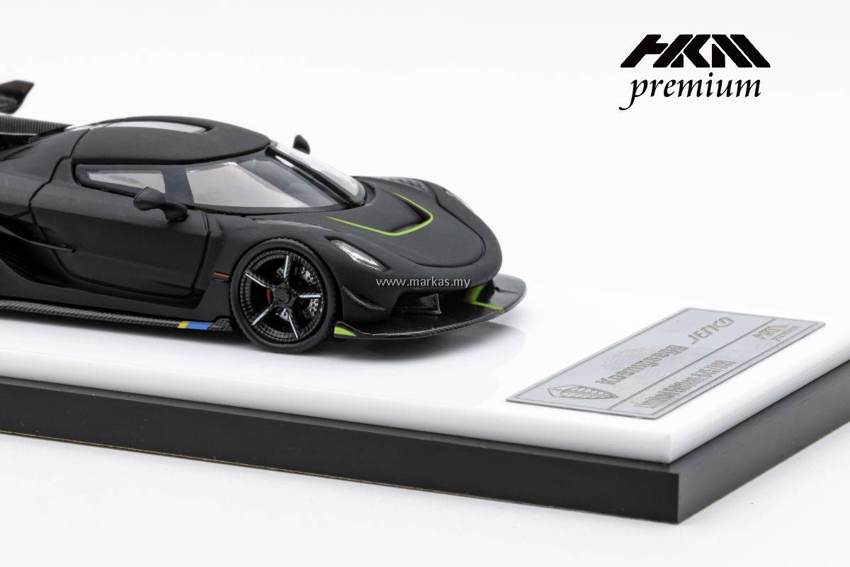 HKM PREMIUM 1/64 KOENIGSEGG JESKO MATTE BLACK
