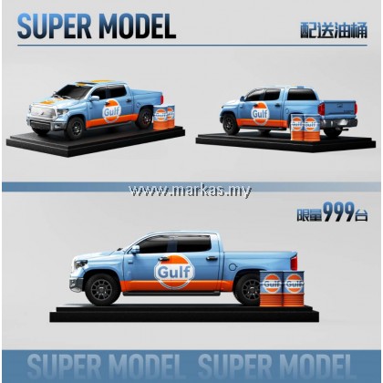 SUPER MODEL 1/64 TOYOTA TUNDRA GULF