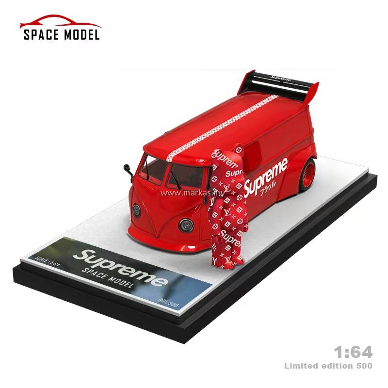 SPACE MODEL 1/64 VOLKSWAGEN T1 SUPREME WITH FIGURE