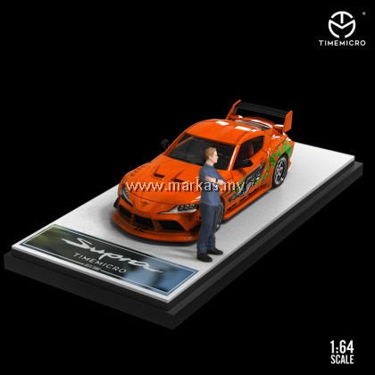 TIME MICRO 1/64 FAST & FURIOUS TOYOTA SUPRA A90 WITH FIGURE