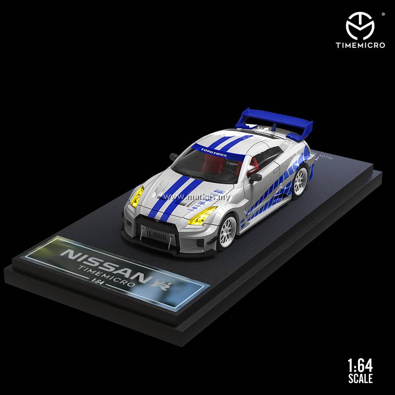 TIME MICRO 1/64 FAST & FURIOUS NISSAN GT-R R35