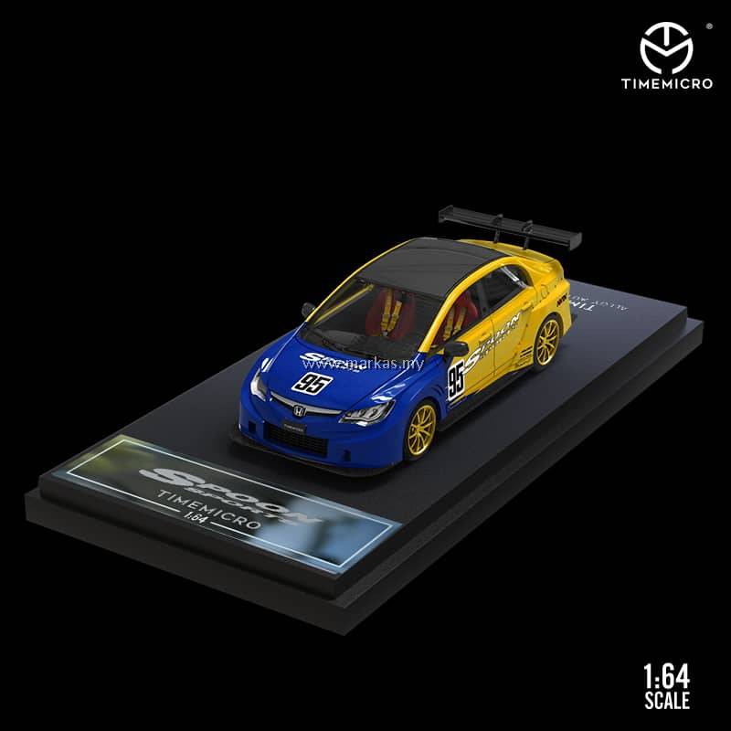 TIME MICRO 1/64 HONDA CIVIC FD SPOON LIVERY