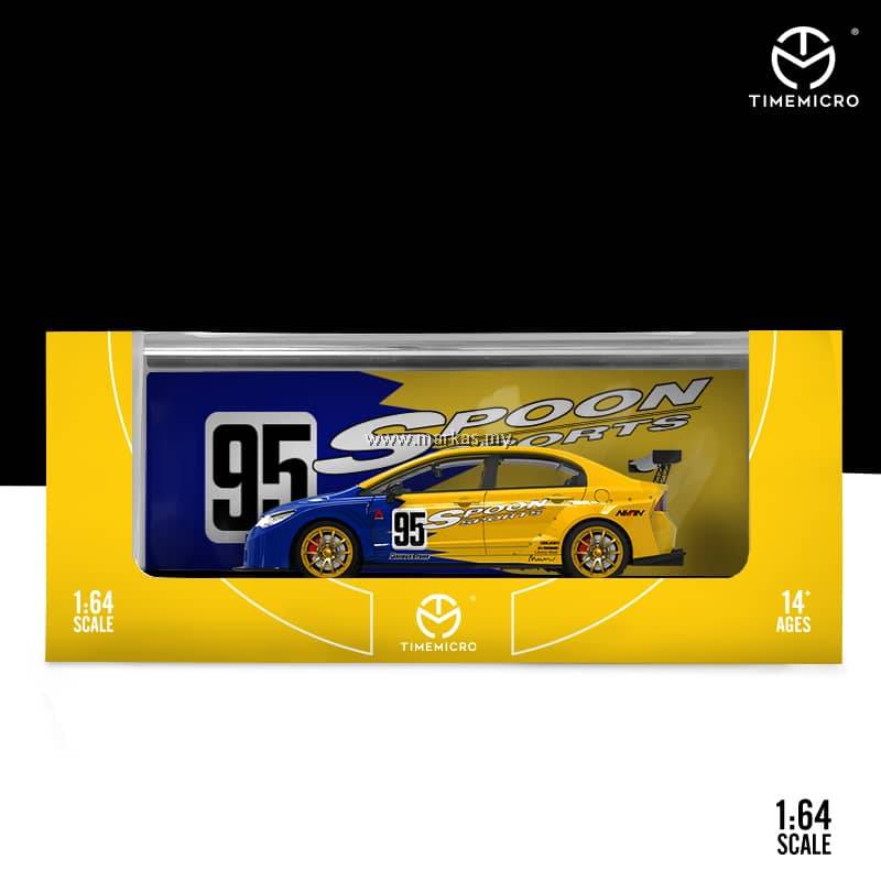 TIME MICRO 1/64 HONDA CIVIC FD SPOON LIVERY