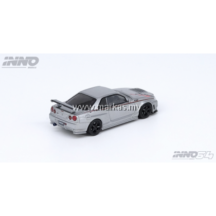 INNO MODELS INNO64 1/64 NISSAN SKYLINE GT-R R34 R-TUNE SILVER