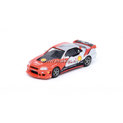 INNO MODELS INNO64 1/64 NISSAN SKYLINE R34 GTT DRIFT CAR HONG KONG ...