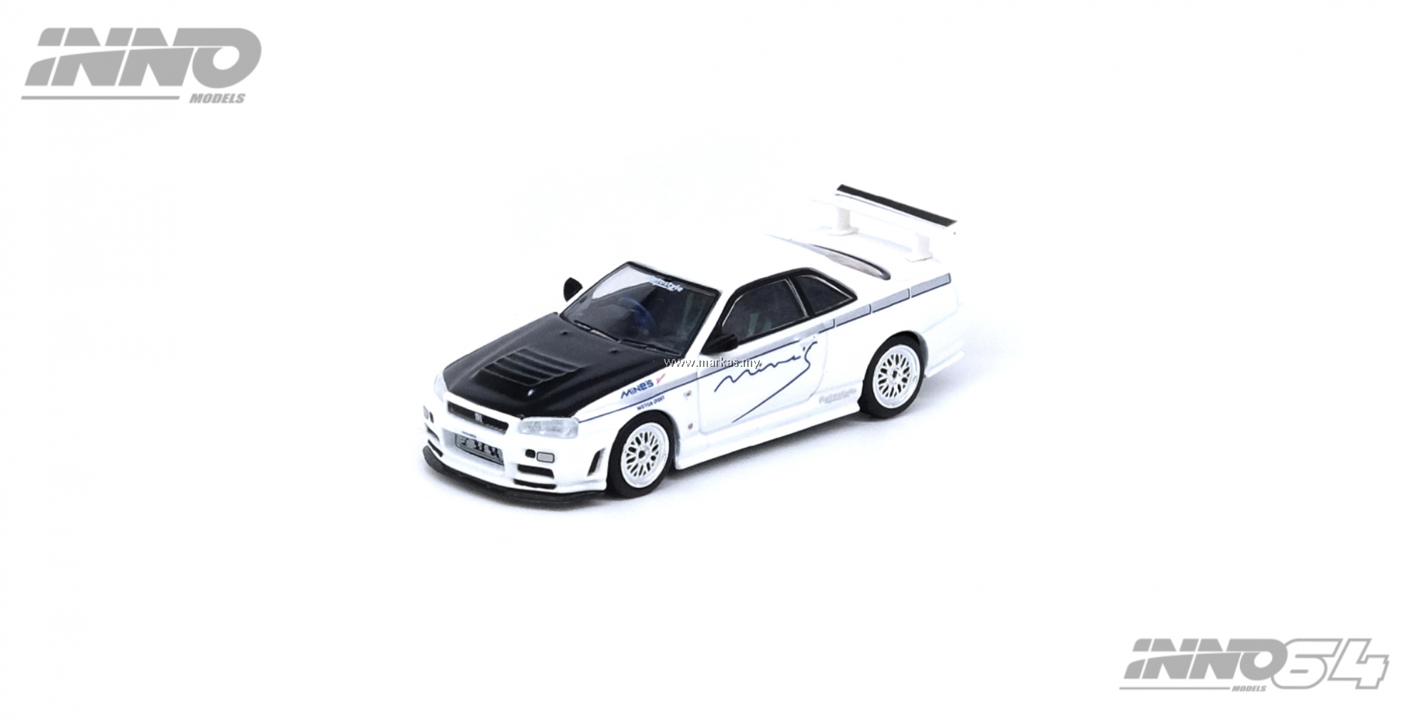 INNO MODELS INNO64 1/64 NISSAN SKYLINE GT-R R34 R-TUNE MINE'S