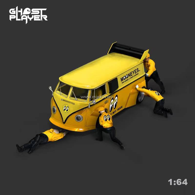 GHOST PLAYER 1/64 MOONEYES REPAIRMAN FIGURE