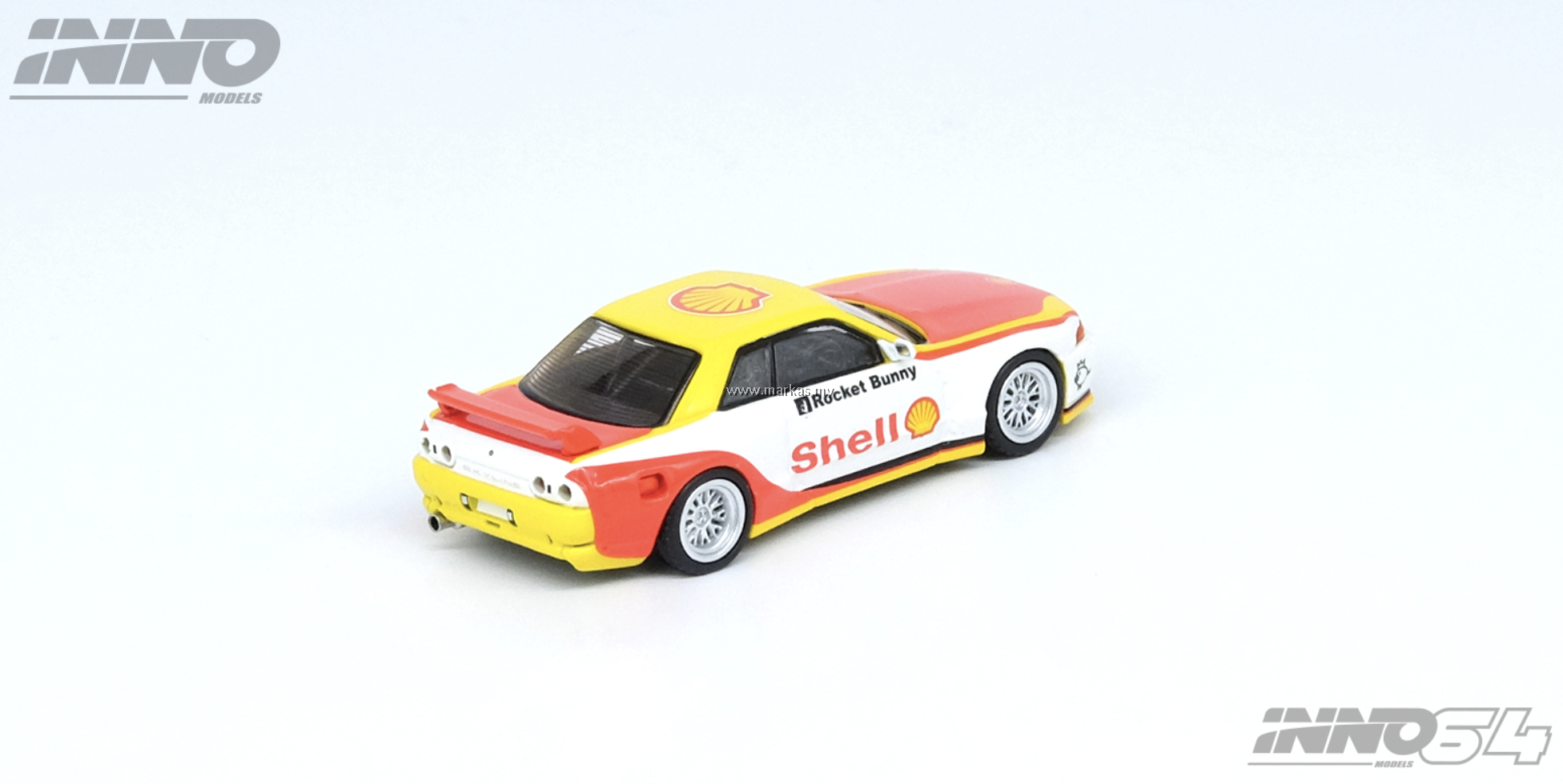 INNO MODELS INNO64 1/64 NISSAN SKYLINE GTR R32 PANDEM ROCKET BUNNY SHELL