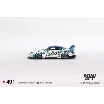 (PO) MINI GT 1/64 #490 NISSAN LB-SUPER SILHOUETTE S15 SILVIA AUTO FINESSE