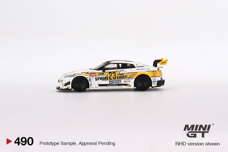 (PO) MINI GT 1/64 #491 NISSAN LB-SILHOUETTE WORKS GT 35GT-RR VER.2 LB ...