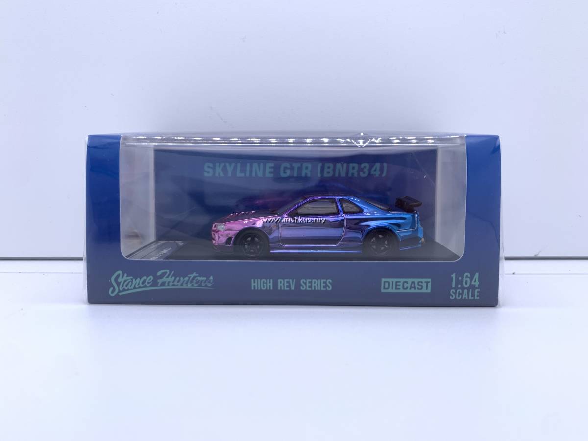 (PO) STANCE HUNTERS 1/64 NISSAN SKYLINE GT-R R34 NISMO Z TUNE GRADIENT ...