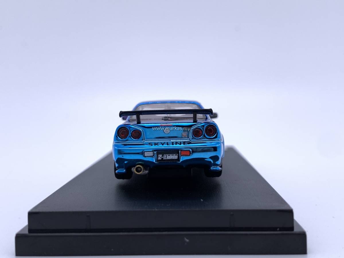 (PO) STANCE HUNTERS 1/64 NISSAN SKYLINE GT-R R34 NISMO Z TUNE GRADIENT ...