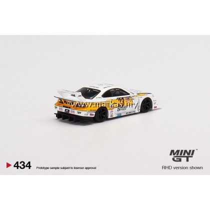 MINI GT 1/64 #434 LB-SUPER SILHOUETTE NISSAN S15 SILVIA #23 2021 ...