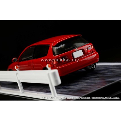 HOBBY JAPAN HJ641017HR 1/64 HONDA CIVIC EG6 MYOGI NIGHT KIDS / SHINGO ...