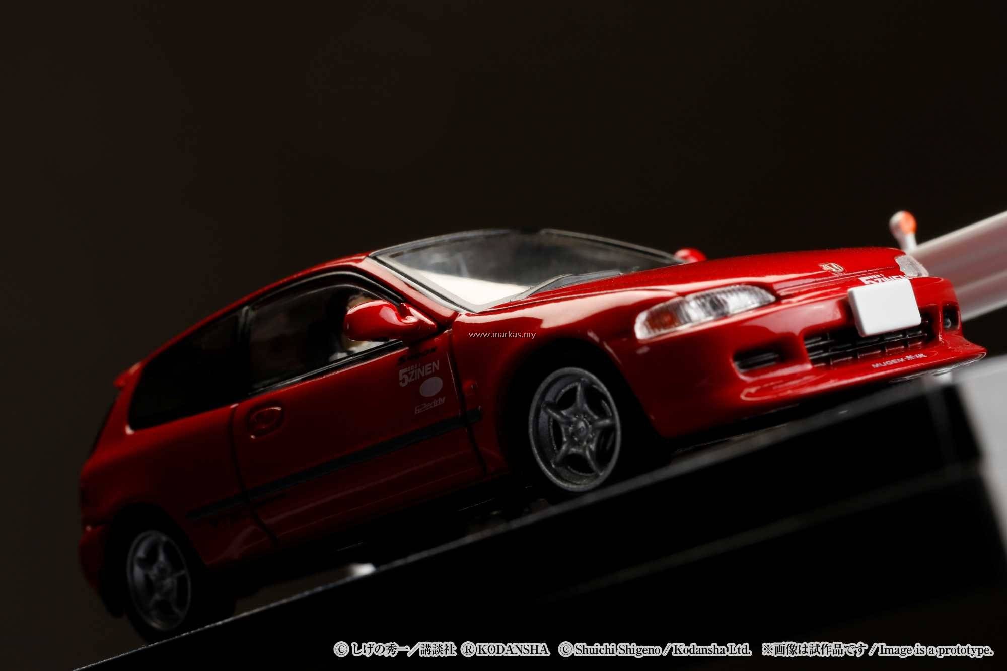 HOBBY JAPAN HJ641017HR 1/64 HONDA CIVIC EG6 MYOGI NIGHT KIDS / SHINGO ...