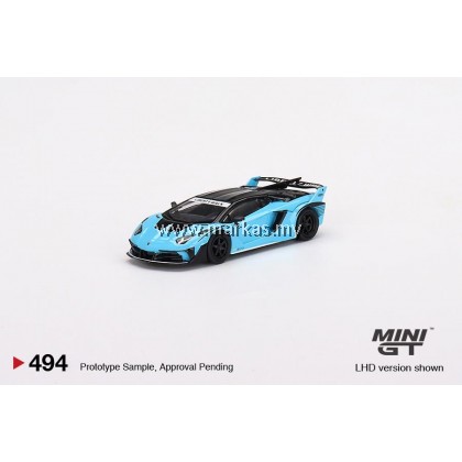 (PO) MINI GT 1/64 #494 LAMBORGHINI LB-SILHOUETTE WORKS AVENTADOR GT EVO ...