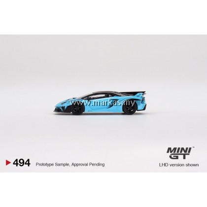 (PO) MINI GT 1/64 #494 LAMBORGHINI LB-SILHOUETTE WORKS AVENTADOR GT EVO ...