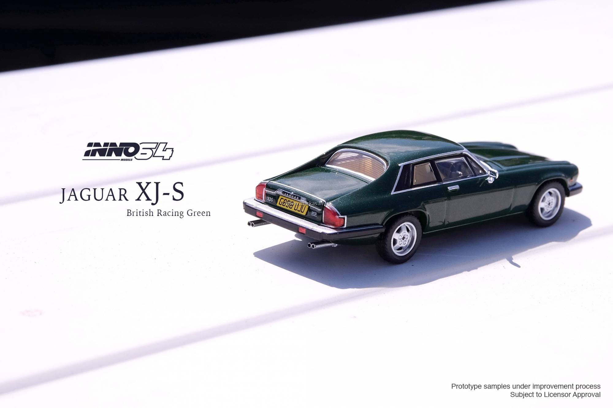 INNO MODELS INNO64 1/64 JAGUAR XJ-S BRITISH RACING GREEN