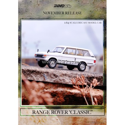INNO MODELS INNO64 1/64 RANGE ROVER CLASSIC WHITE