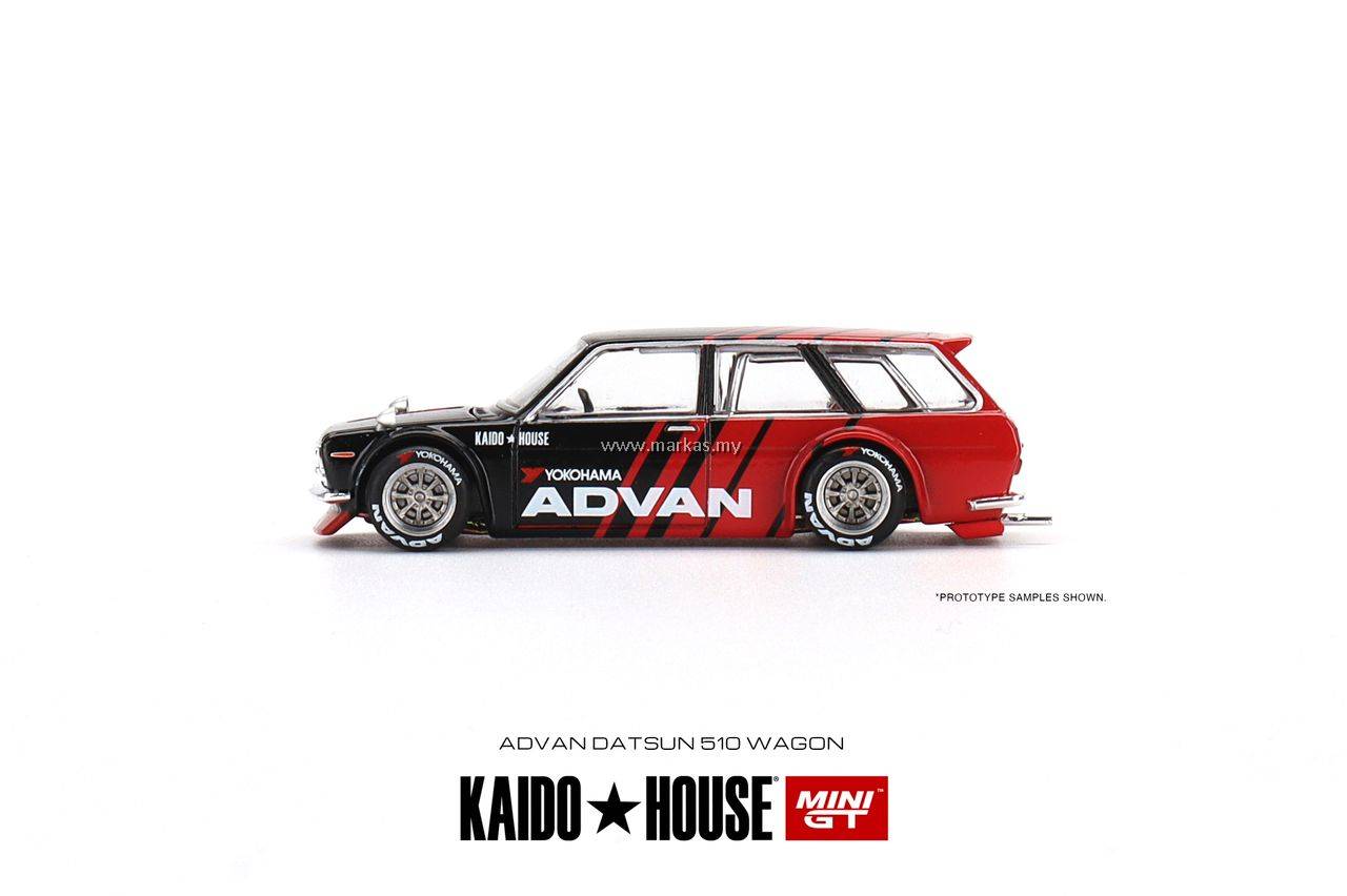 MINI GT X KAIDO HOUSE 1/64 DATSUN 510 WAGON ADVAN